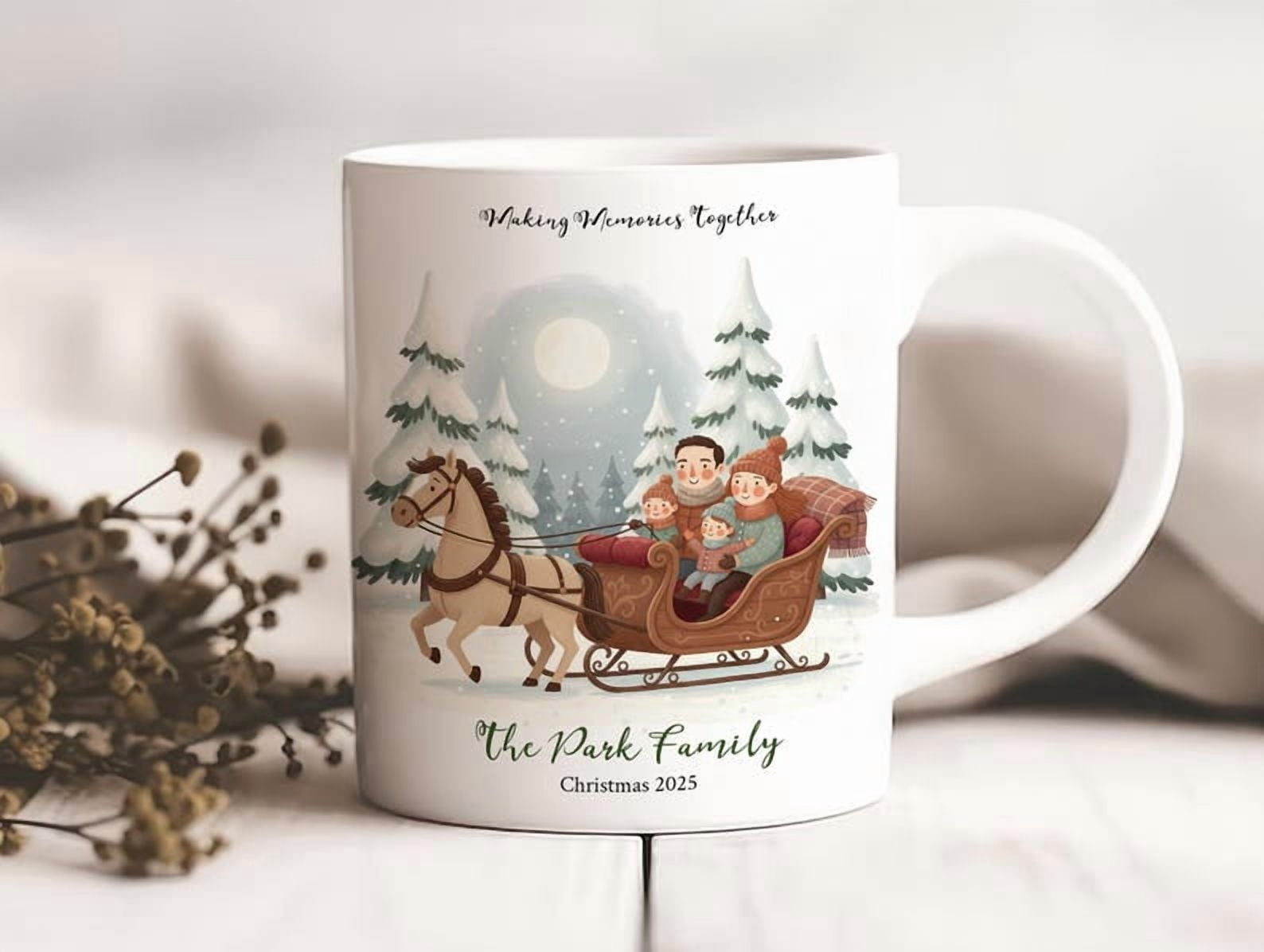 February Birth Flower Mug, B1OtaniC1Al Flower Colorful Drinkware ...