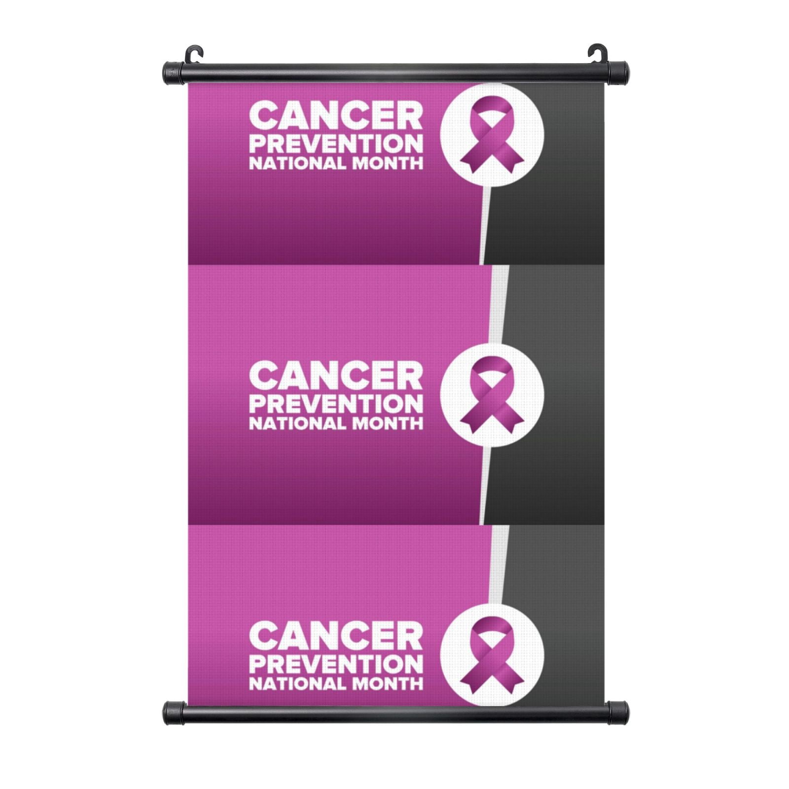 February National Cancer Prevention Month Poster Wall Art Banner ...