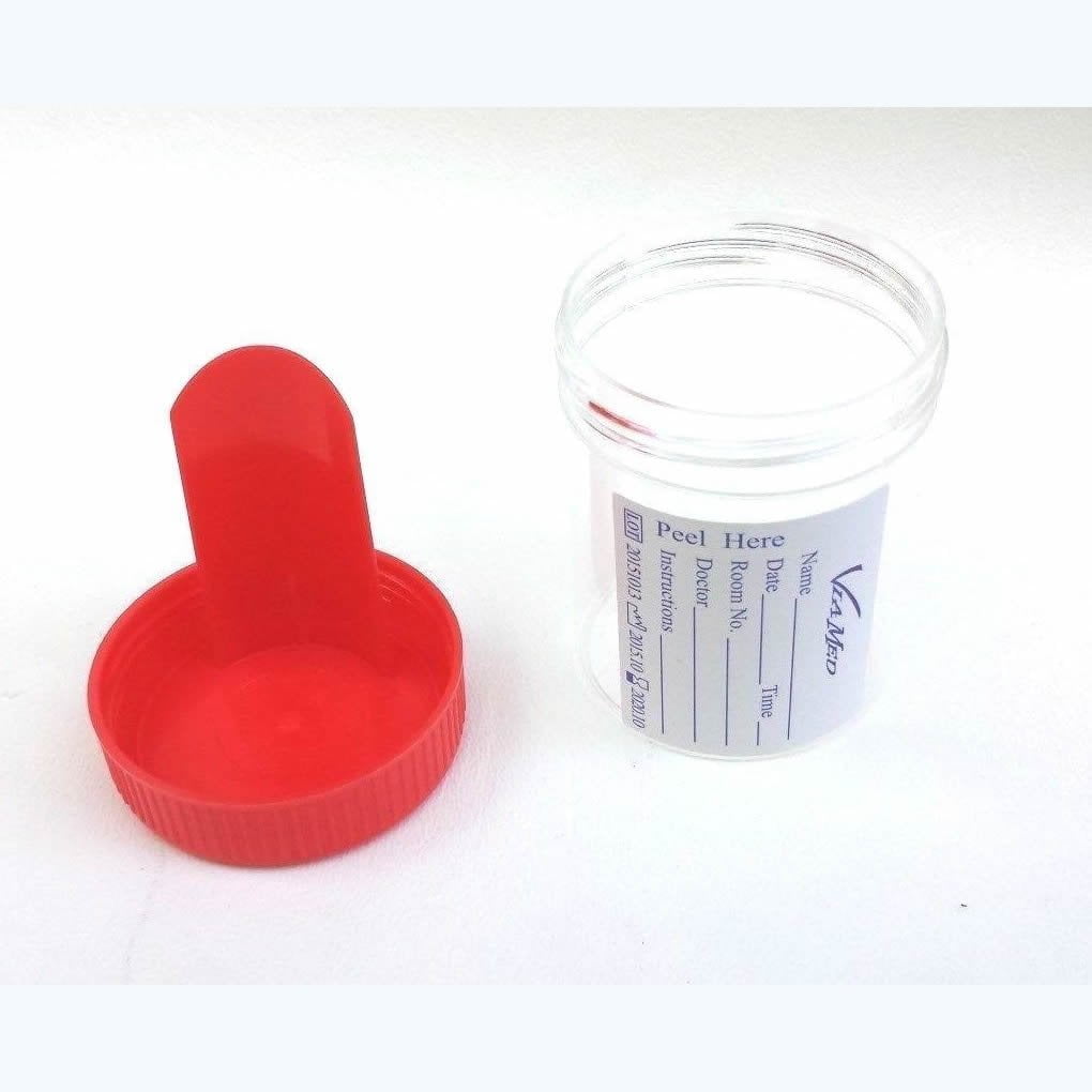 Fecal Collection Stool Container Sterile Sample Specimen Bottle Cup 60 ...