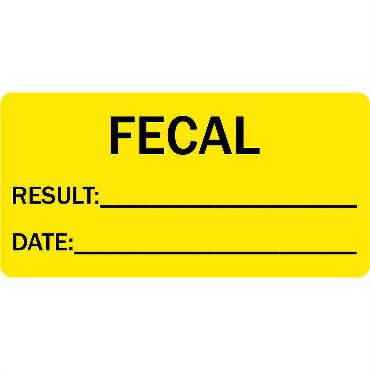 Fecal Result / Date Veterinary Labels - Walmart.com