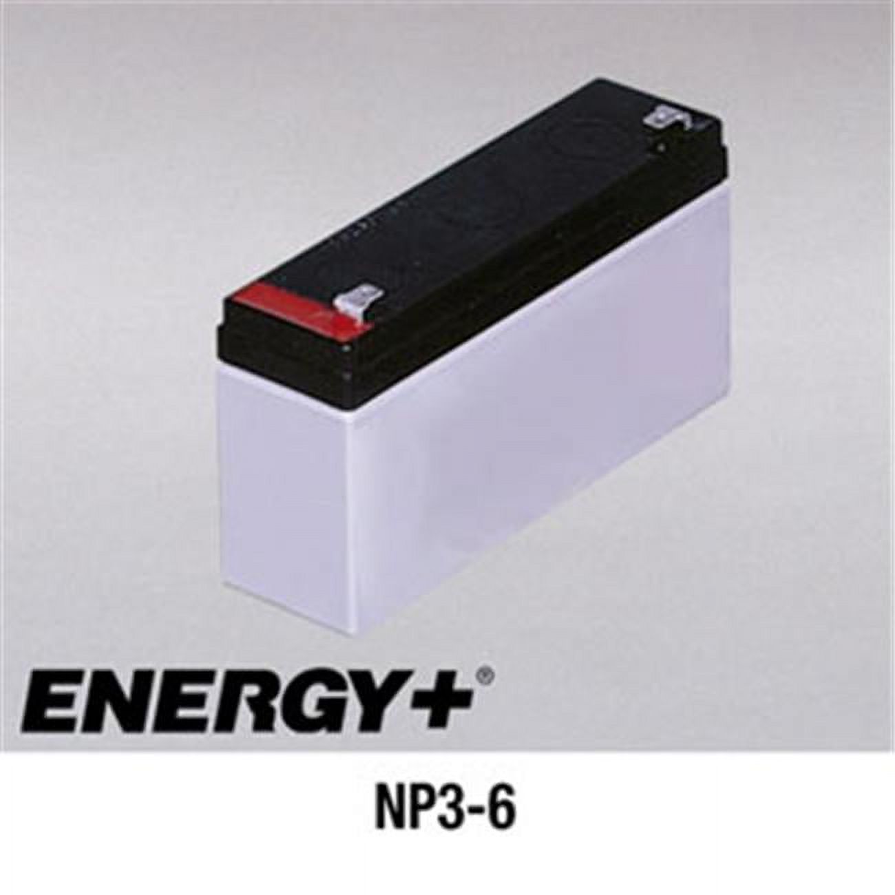 FedCo Batteries Compatible with EnerSys NP3-6 3000mAh Sealed Lead Acid ...