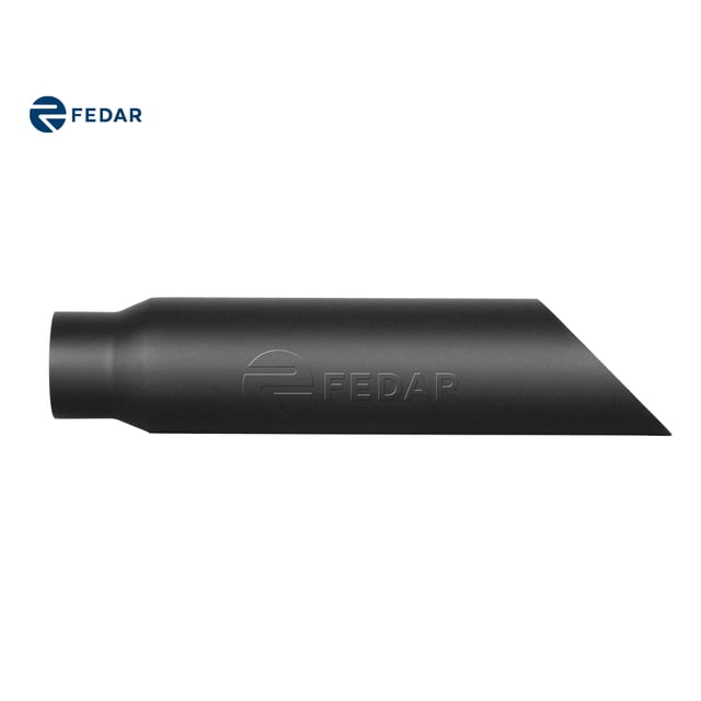 Fedar Inlet 3 inch Outlet 4 inch Slant Angle Cut Exhaust Tip Tail Pipe ...