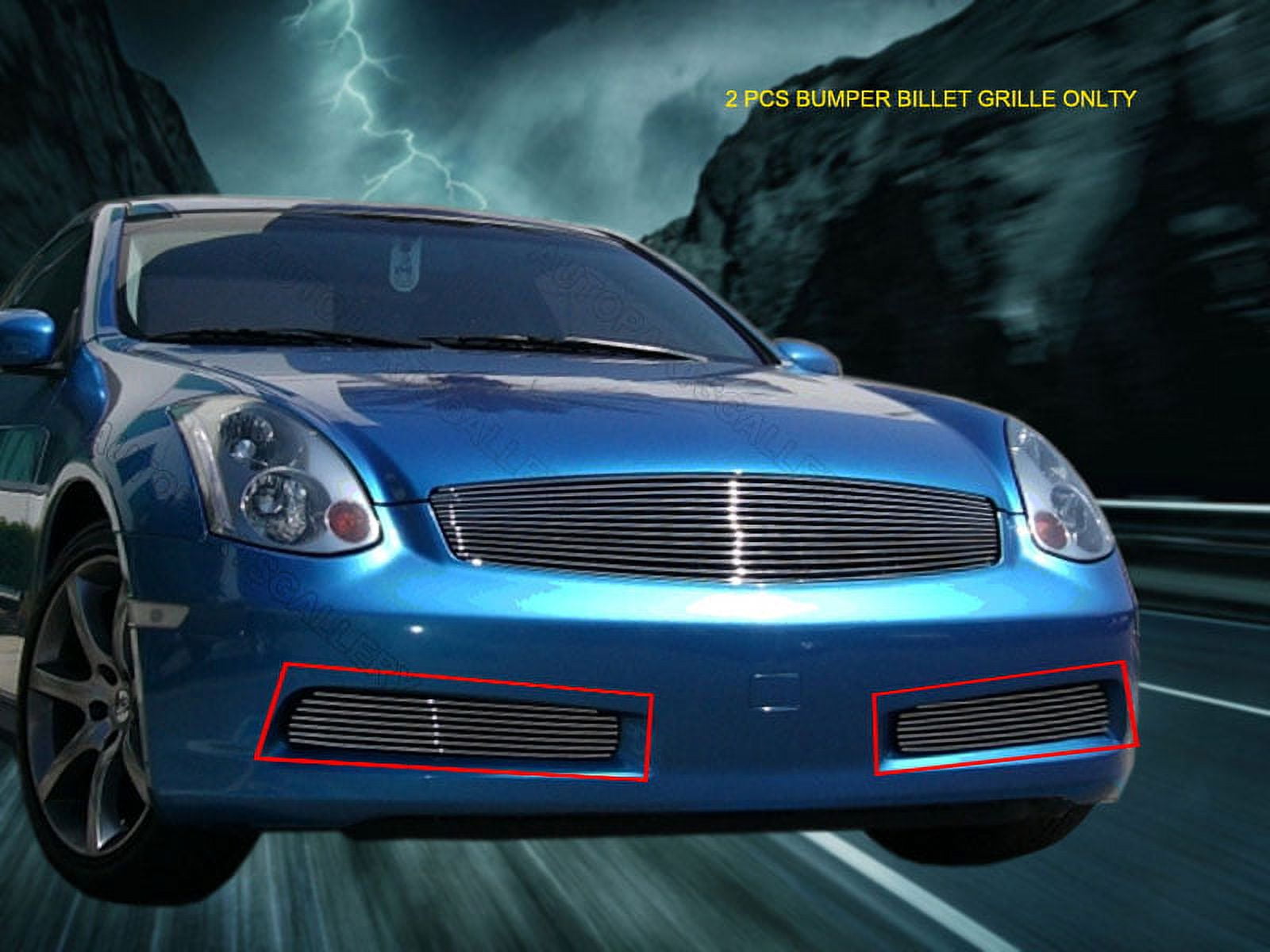 Fedar Lower Bumper Billet Grille For 2003-2005 Infiniti G35 Coupe ...