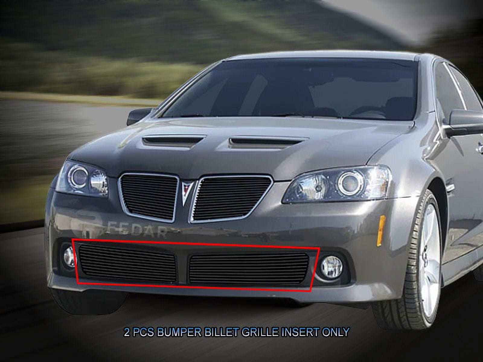 Fedar Lower Bumper Billet Grille For 2008-2009 Pontiac G8 - Walmart.com
