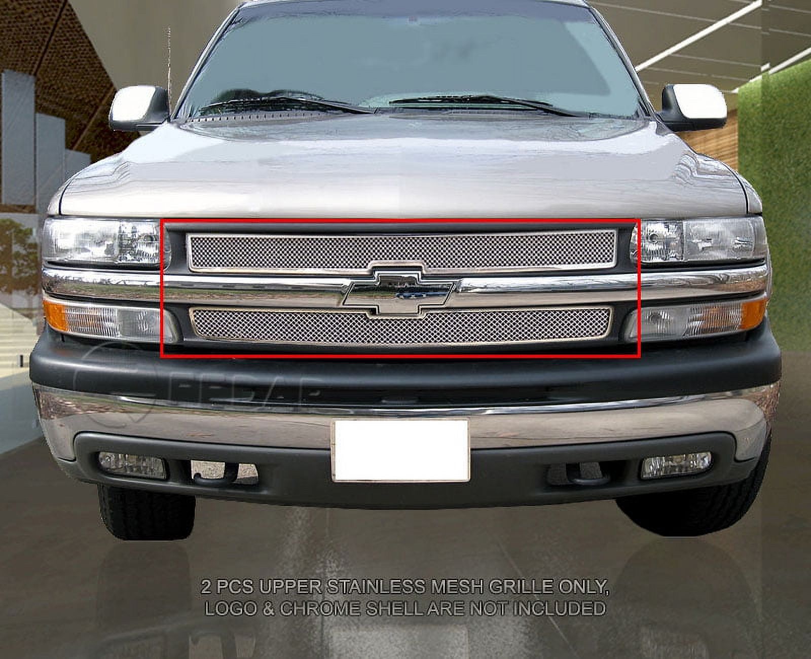 Fedar Wire Mesh Grille Insert For 99-06 Chevy Silverado/Suburban/Tahoe ...