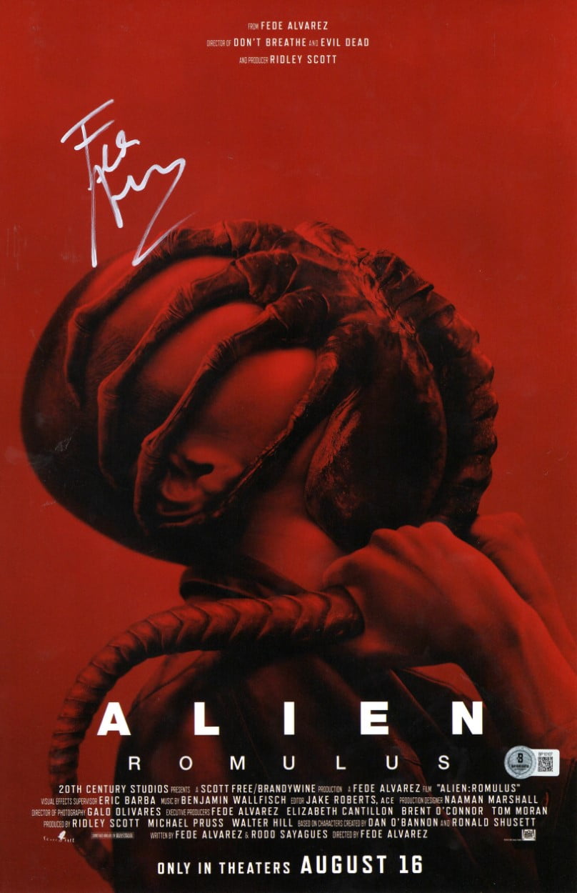 Fede Alvarez Signed Autographed 11X17 Photo Alien: Romulus Director BAS ...