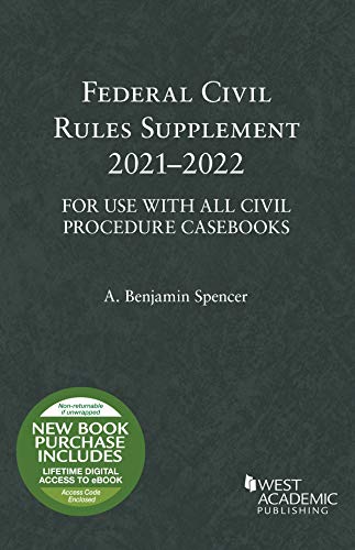 Pre-Owned Federal Civil Rules Supplement, 2021-2022, For Use with All ...