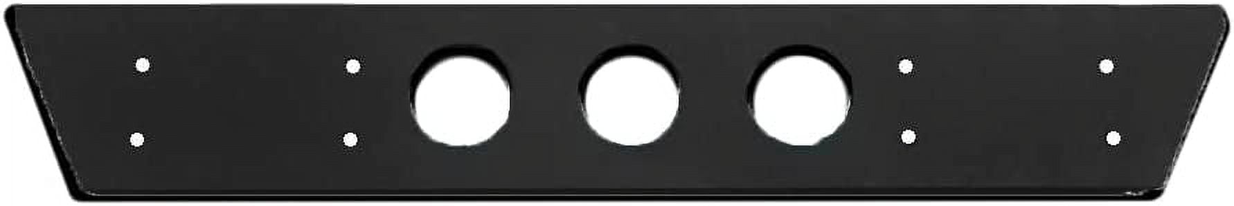 Federal Military Parts Front Bumper, Black Steel, Compatible with ...