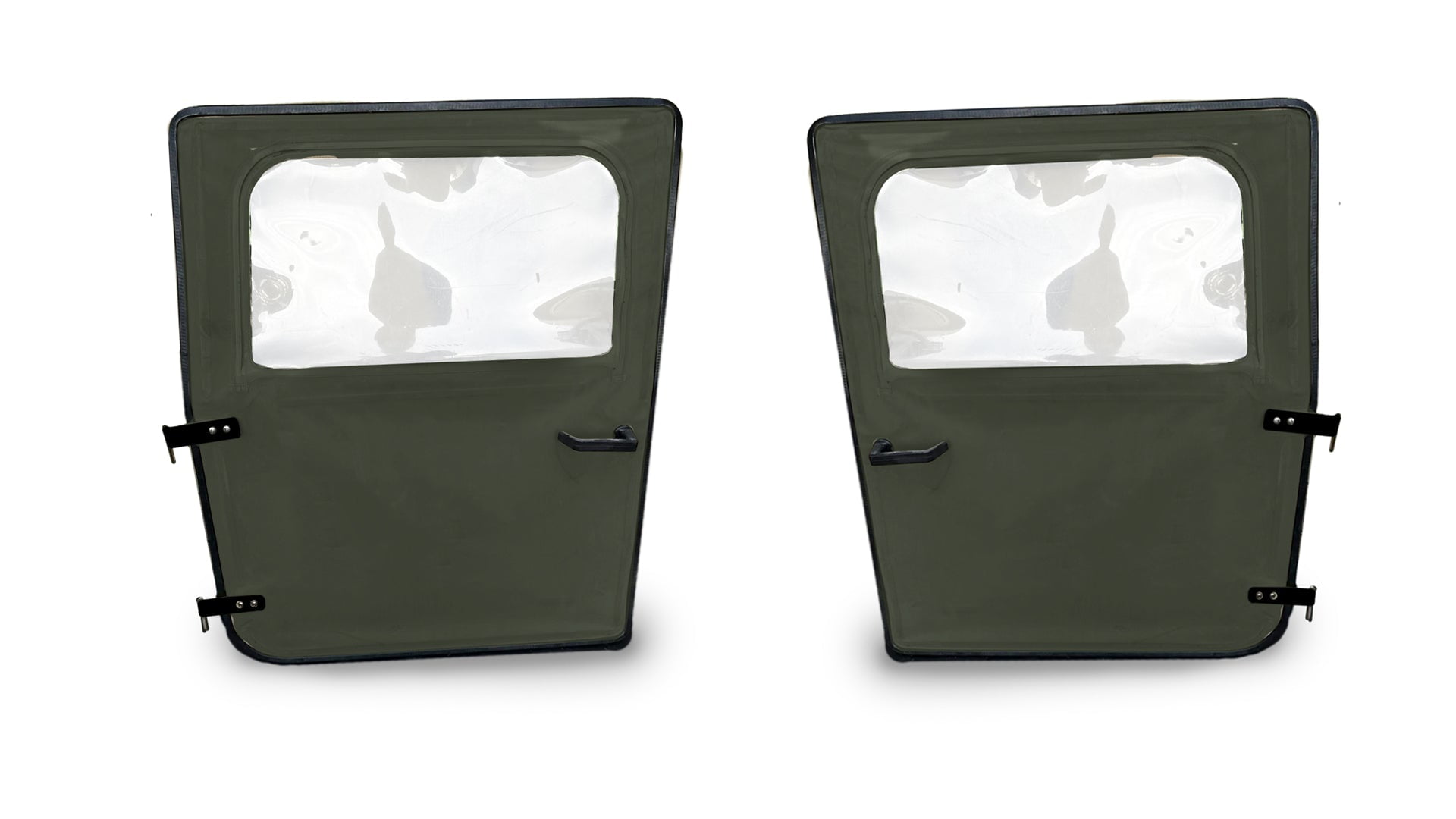 Federal Military Parts New Military Canvas Doors, Set of 2, Front ...