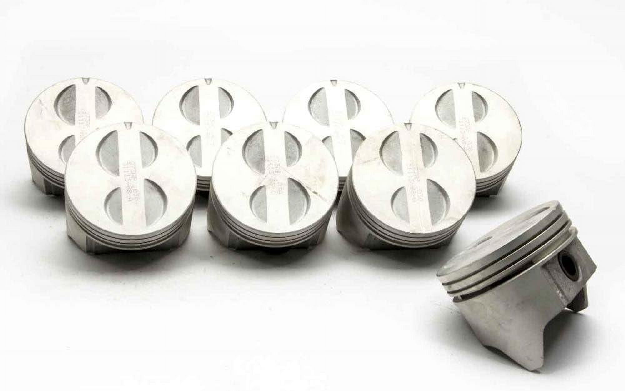 Federal Mogul 295P Pistons & Rings 307 Chevy set of 8 1968-73. (3.915 ...