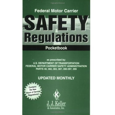 Federal Motor Carrier Safety Regulations Pocketbook 10-pk. (Softbound ...