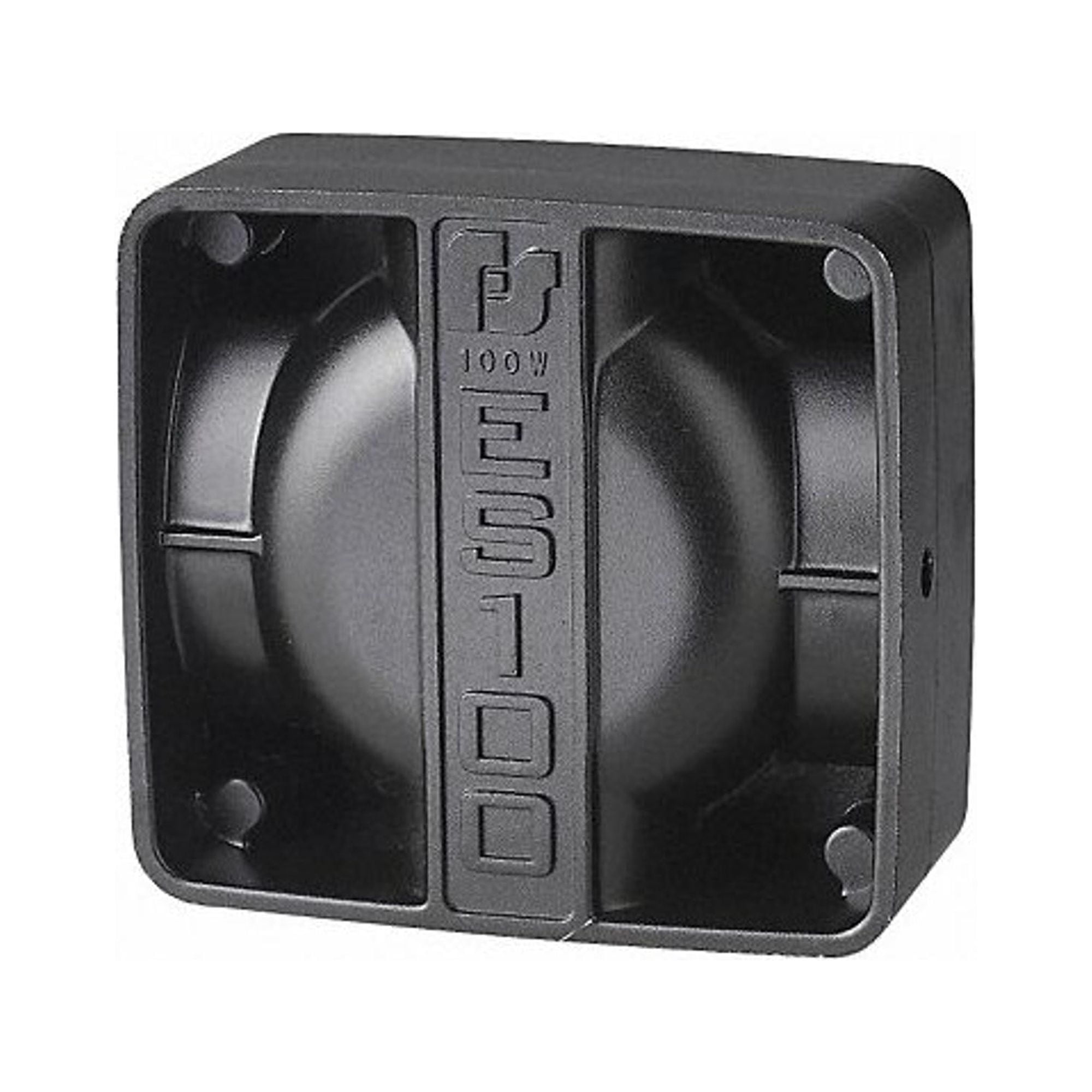 Federal Signal Vehicle Speaker,100W,Black ES100C - Walmart.com