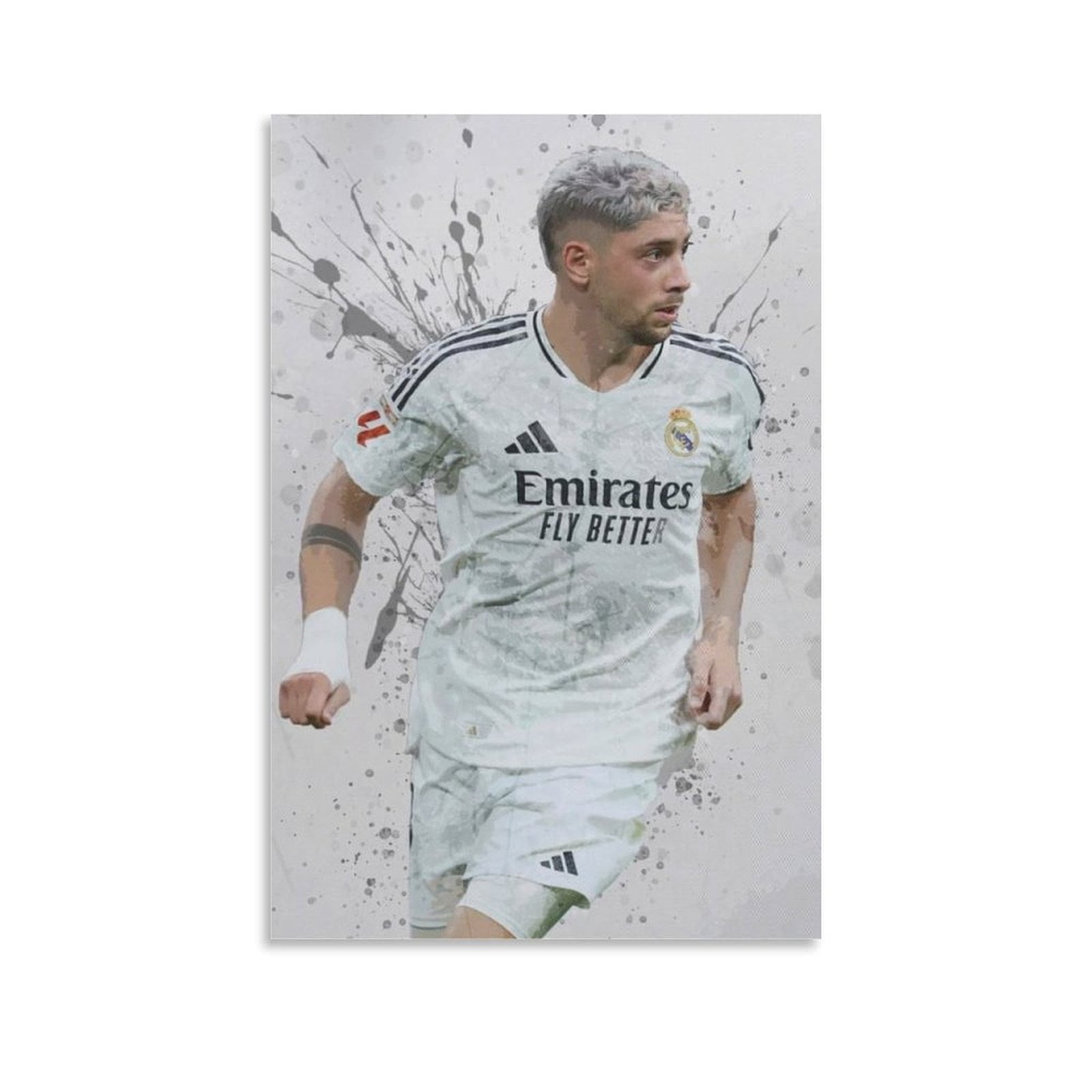 Federico Valverde Canvas Poster Artworks Canvas Poster Room Aesthetic ...