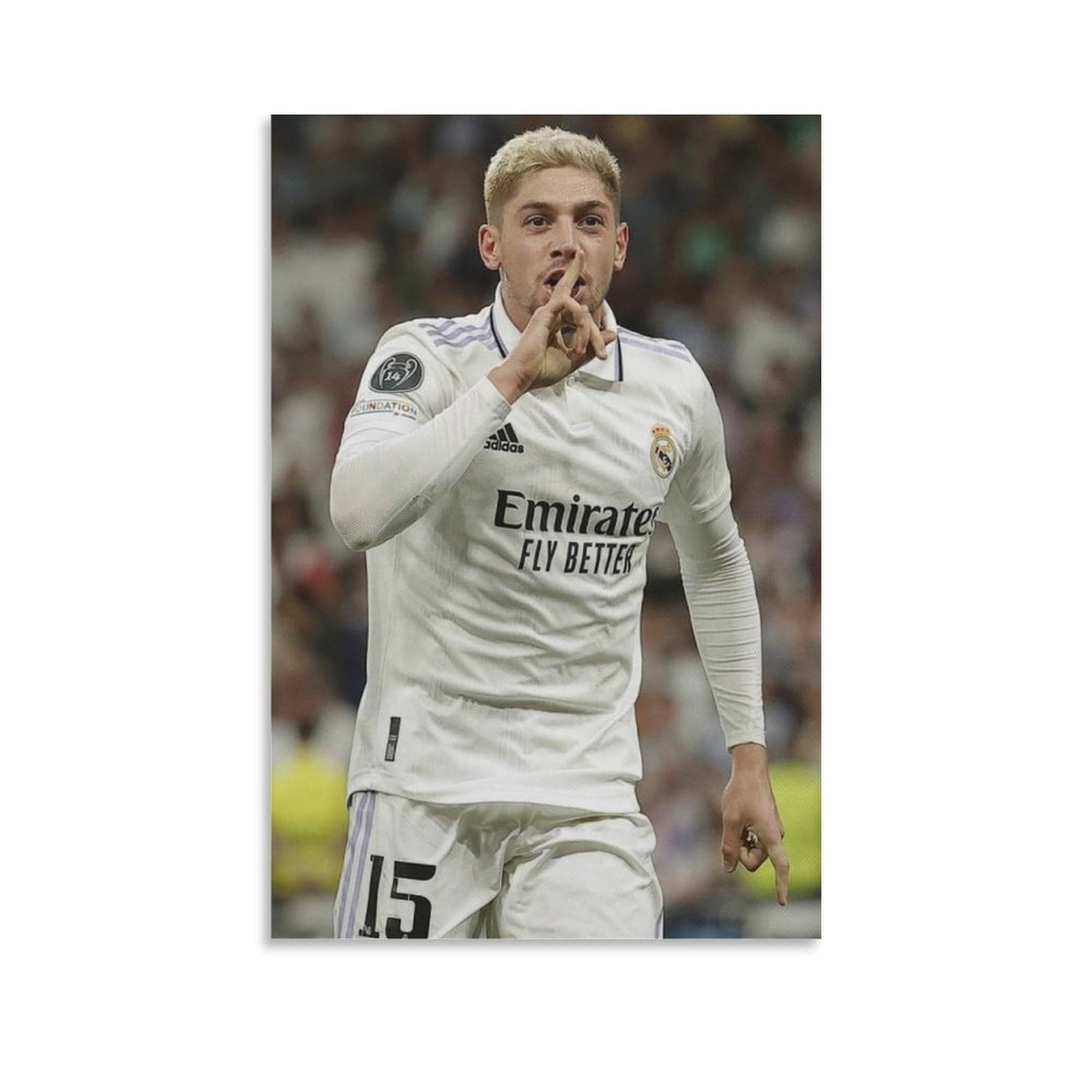 Federico Valverde Canvas Poster Posters Wall Art Painting Canvas Gift ...