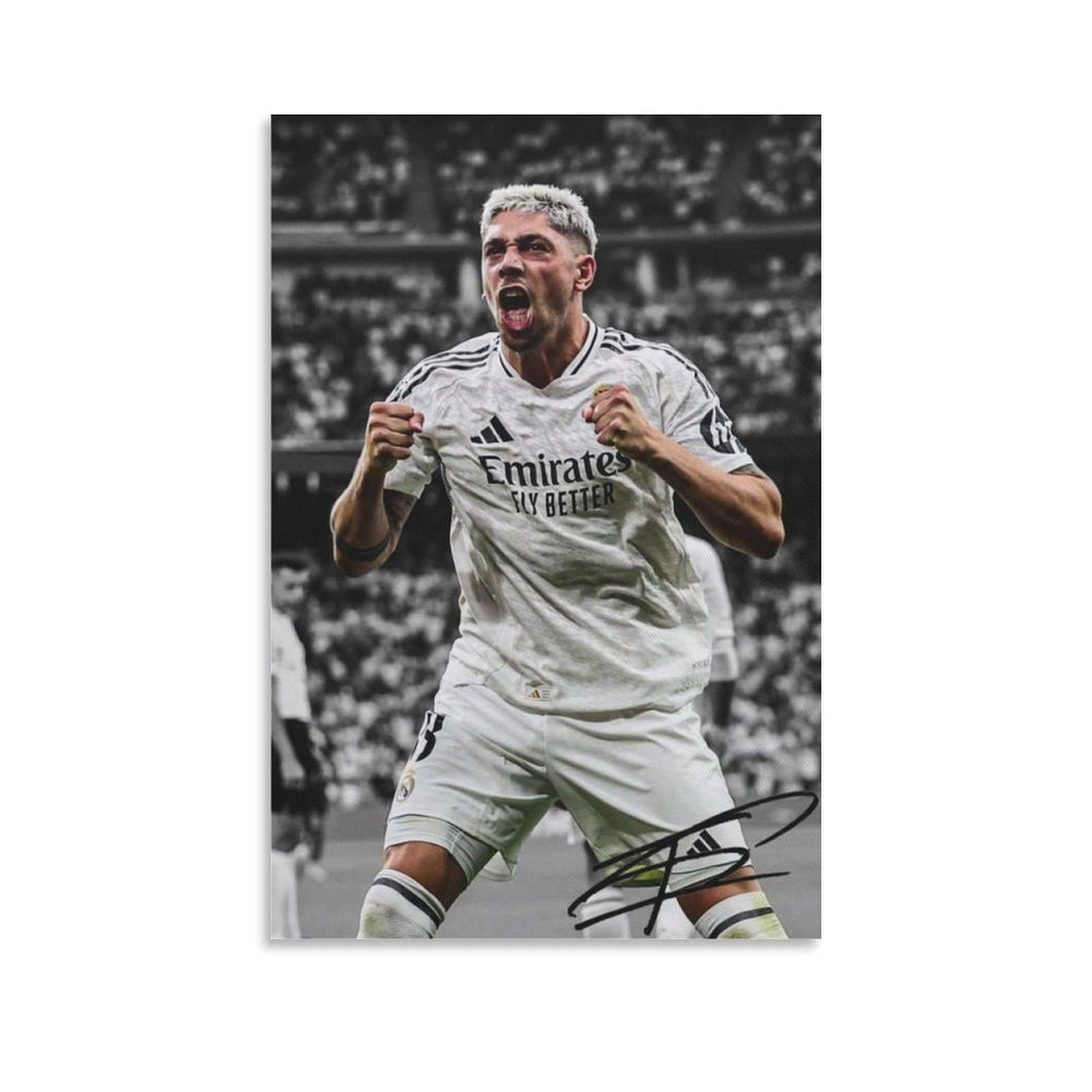 Federico Valverde Poster Canvas Poster Room Aesthetic Poster Print Art ...