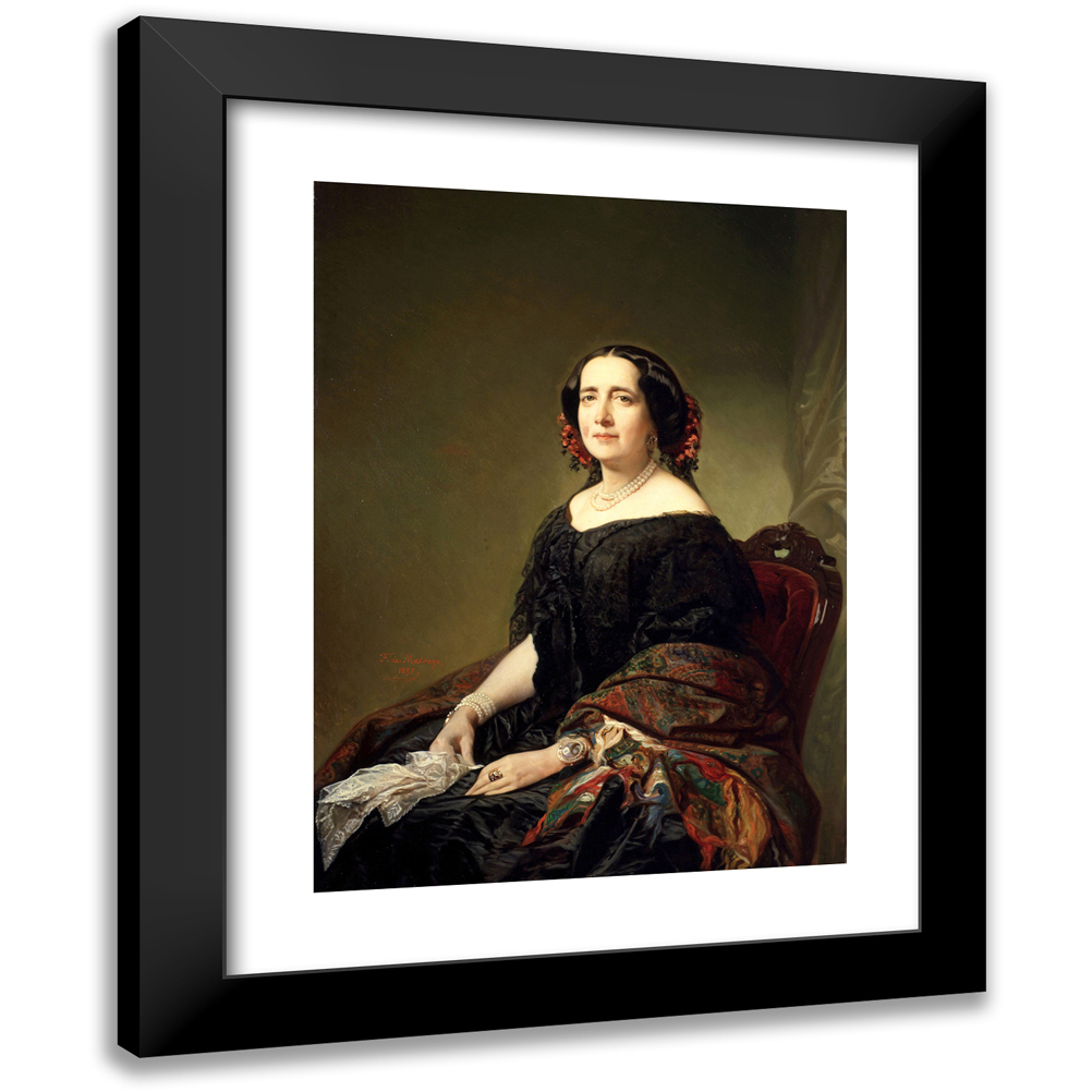 Federico de Madrazo y Kuntz 11x14 Black Modern Framed Museum Art Print ...