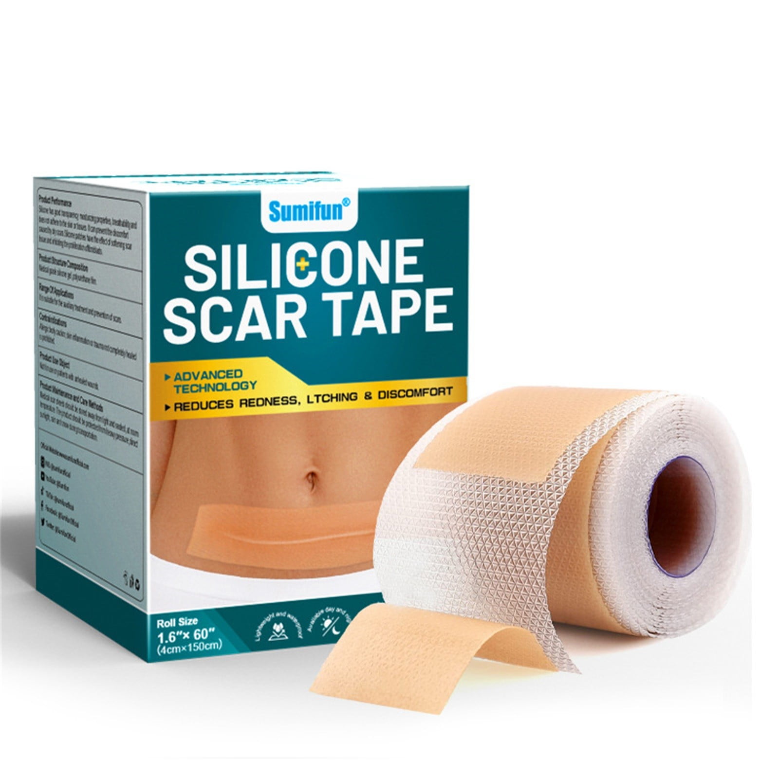 Federra Clearance Beauty Tools Silicone Scar Sheets Silicone Scar Tape ...