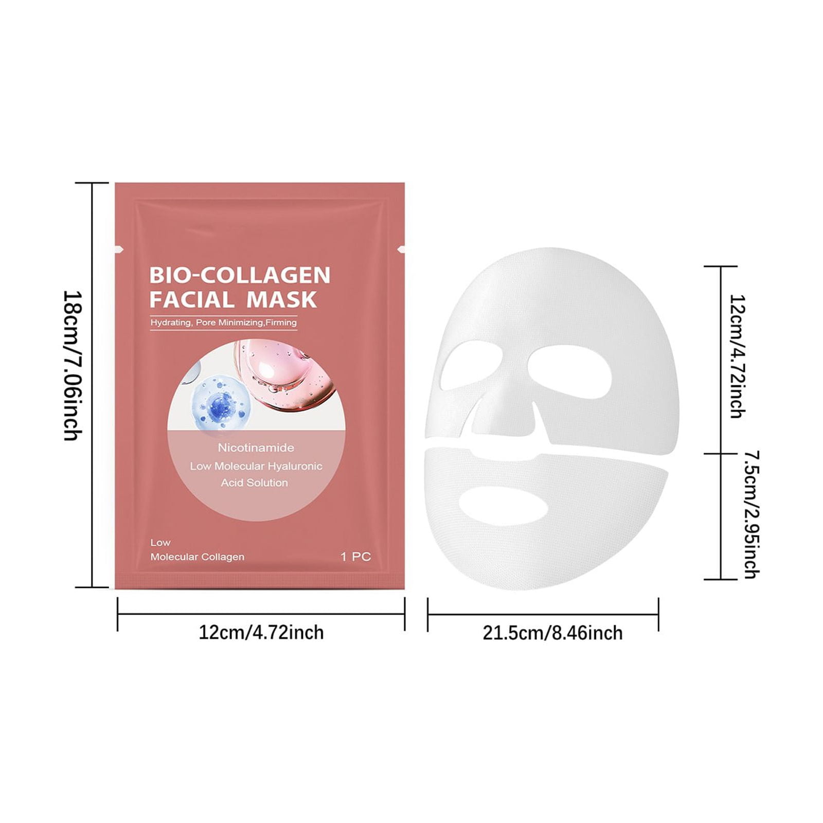 Federra Clearance Facial Mask Deep Collagen Lifting Collagen Bio ...