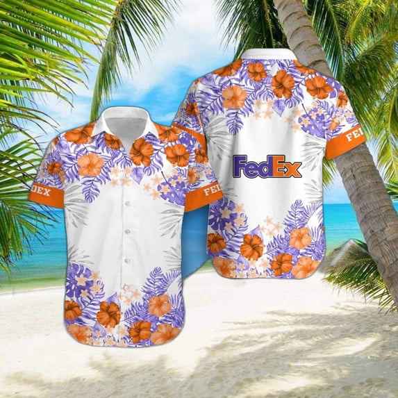 Fedex 3D Hawaiian Shirt Aloha Summer Vacation Gift For Men And Women ...