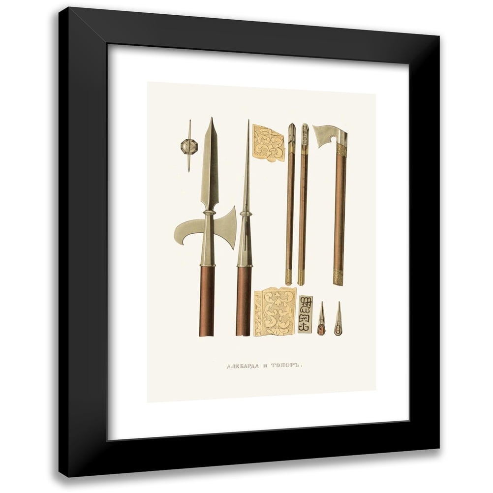 Fedor Grigoryevich Solntsev 11x14 Black Modern Framed Museum Art Print ...