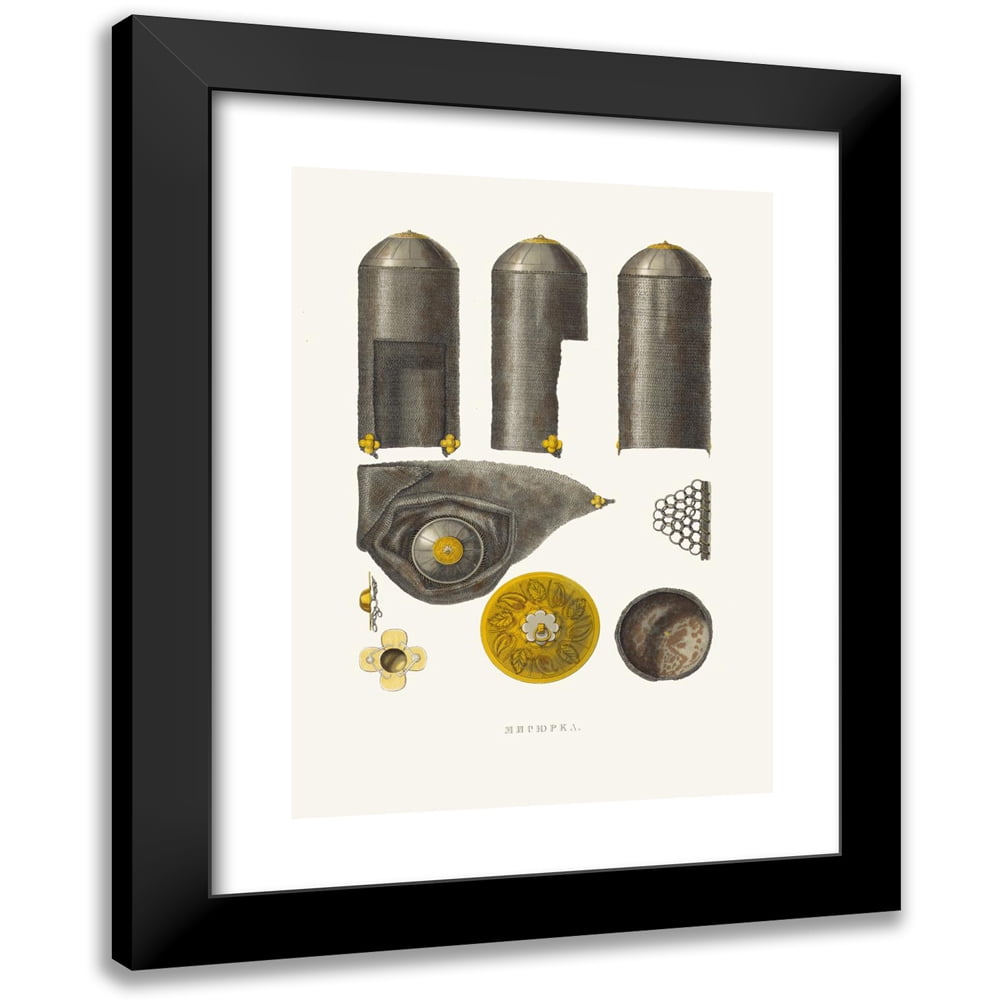 Fedor Grigoryevich Solntsev 11x14 Black Modern Framed Museum Art Print ...