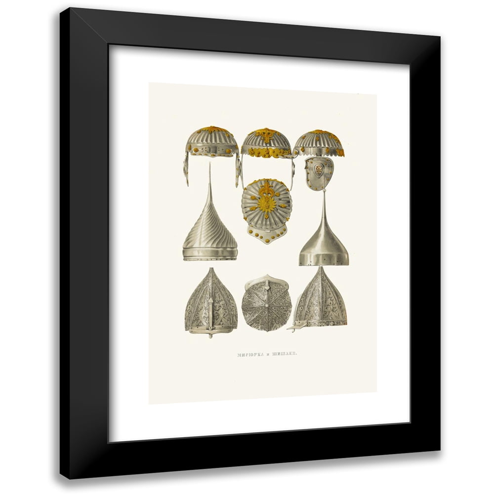 Fedor Grigoryevich Solntsev 11x14 Black Modern Framed Museum Art Print ...