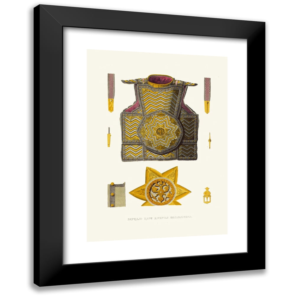Fedor Grigoryevich Solntsev 11x14 Black Modern Framed Museum Art Print ...