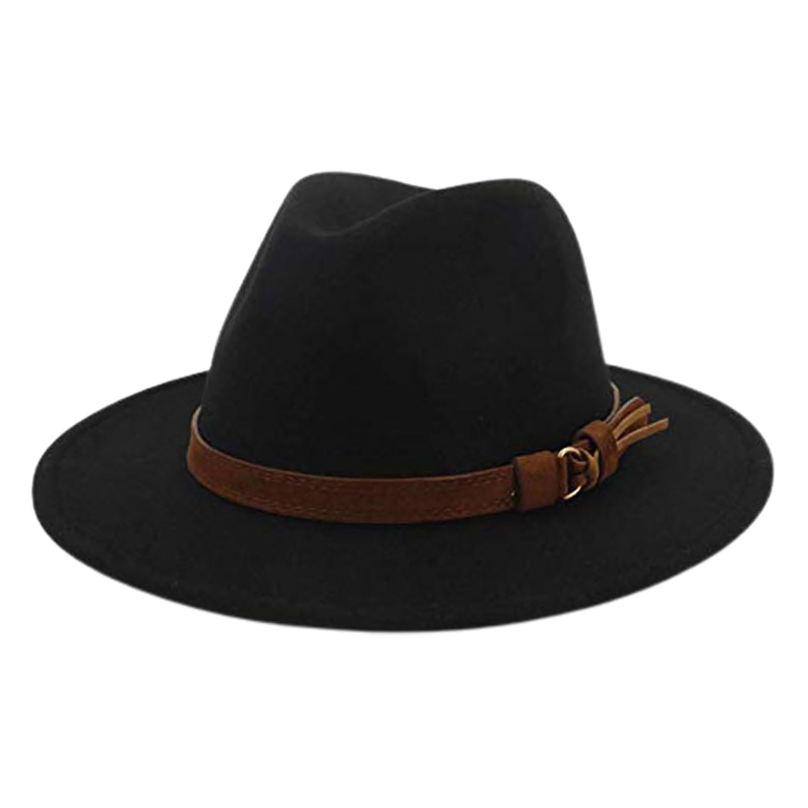 Fedora Adjustable Breathable Felt Men Vintage Style Hat for Hiking ...