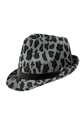 Gray Leopard Print