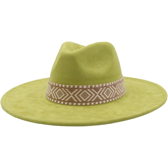 Fedora Hat for Women Wide Brim Mens Fedora Hats Classic Dress Hats ...
