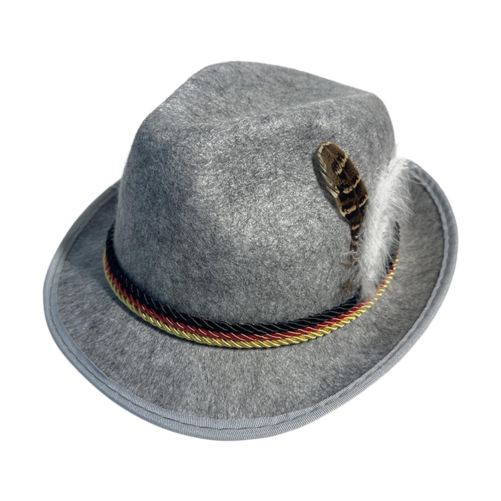 Fedora Hats for Men 20S Outfit Costume Jazz Hat for Outdoor Travel ...