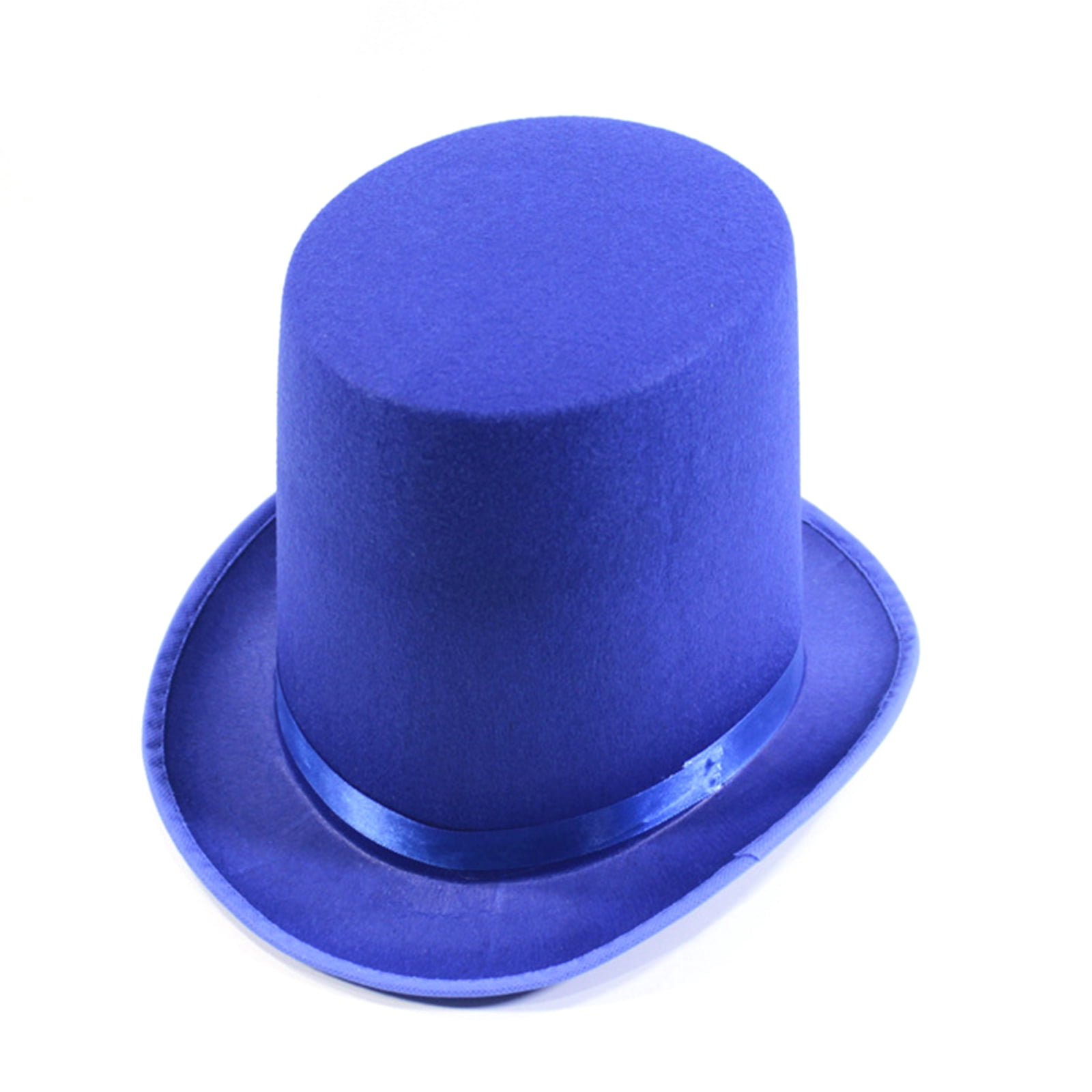 Fedora Top Hat White Short Brim Dress Up Magician Hat Surprise Gift for ...