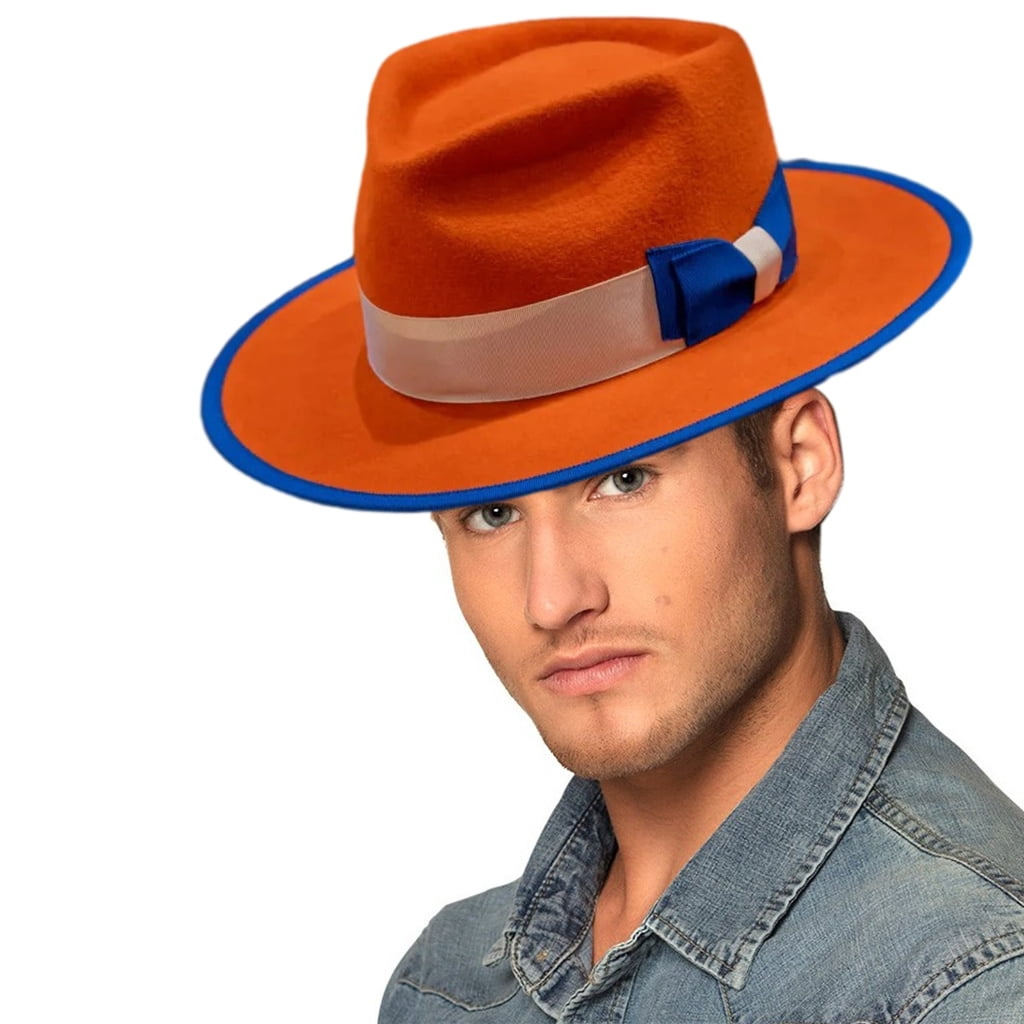 Fedoras Cowboy Hat Black Wide Brimmed Dress Up Cowboy Hat Surprise for ...