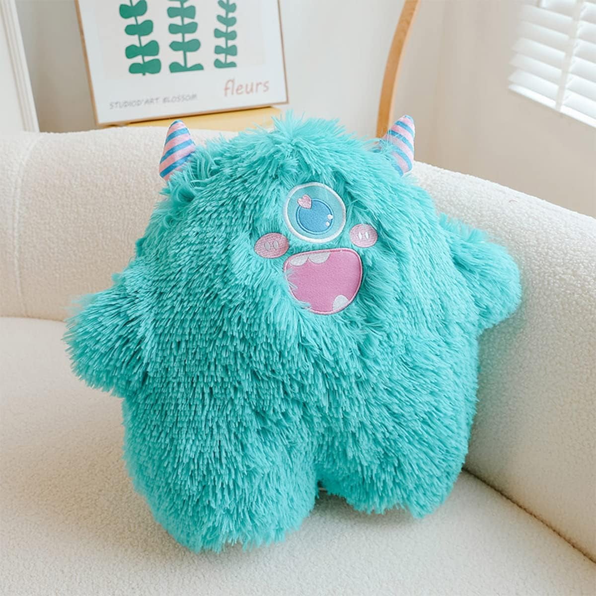 Fedpow 25.89 inch Cute Large Monster Stuffed Animal Kawaii Plush Pillow ...