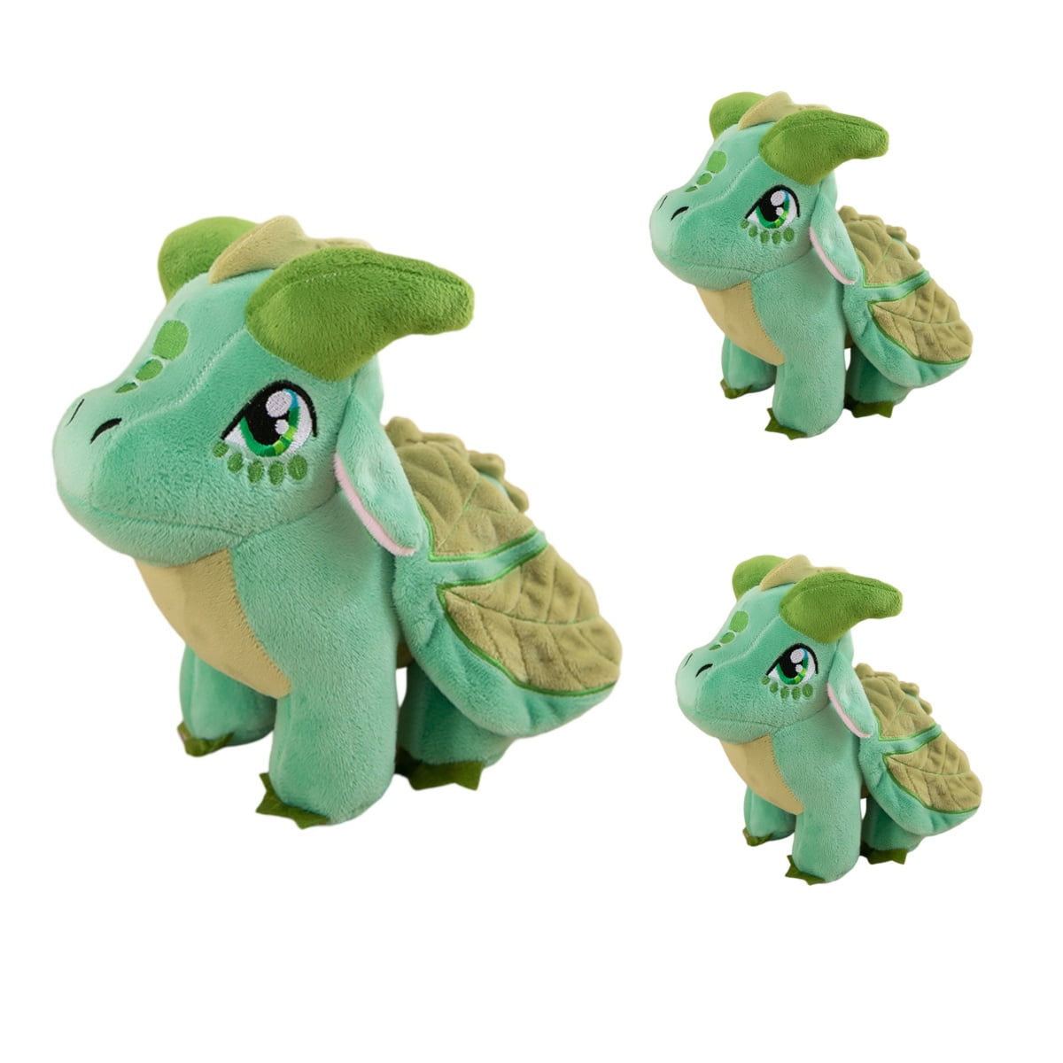 Fedpow 3Pcs Wings of Fire Dragon Plush Toy Rainwing Dragon Stuffed ...