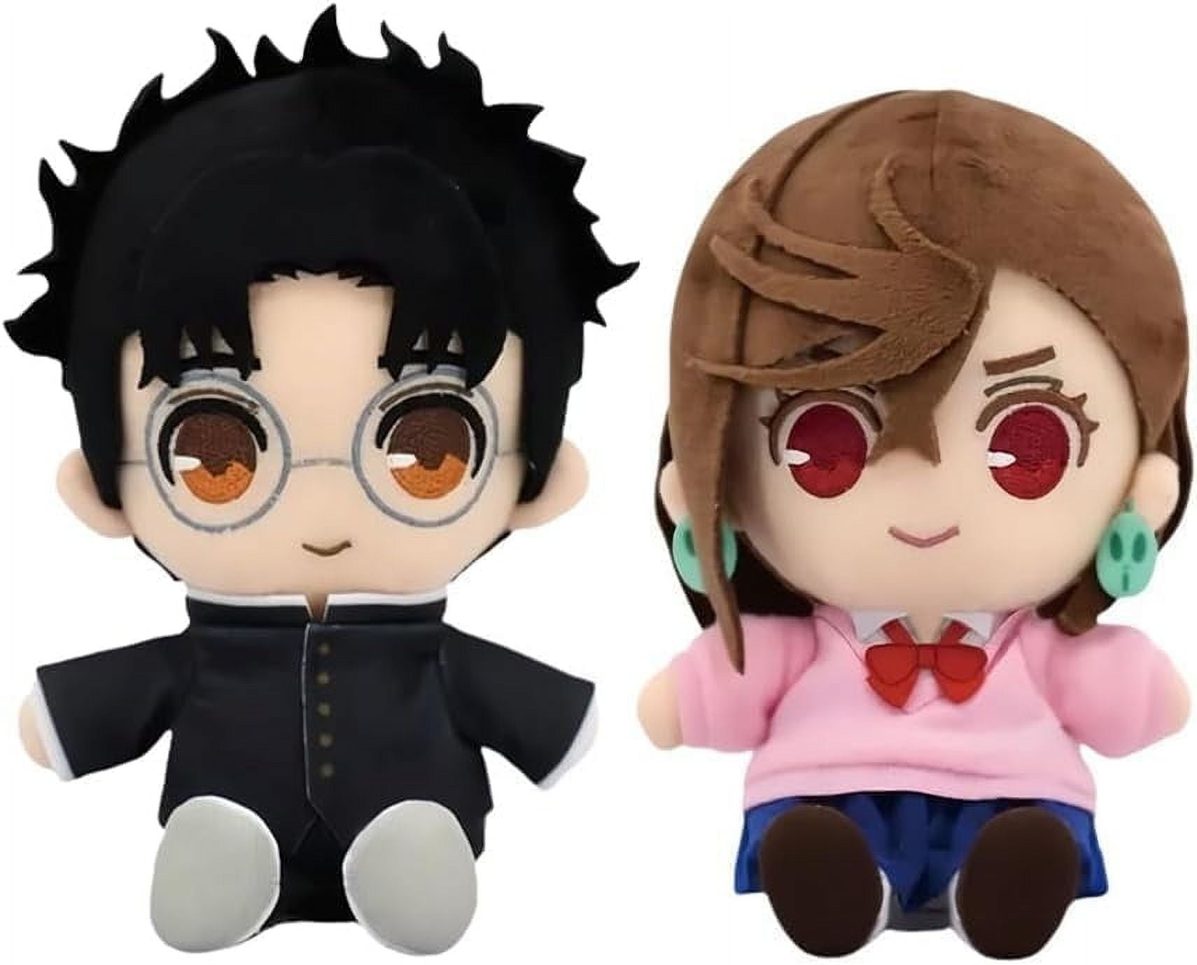 Fedpow Dandadan Plush 2pcs Ayase Momo Okarun Soft Plush Doll Figure ...