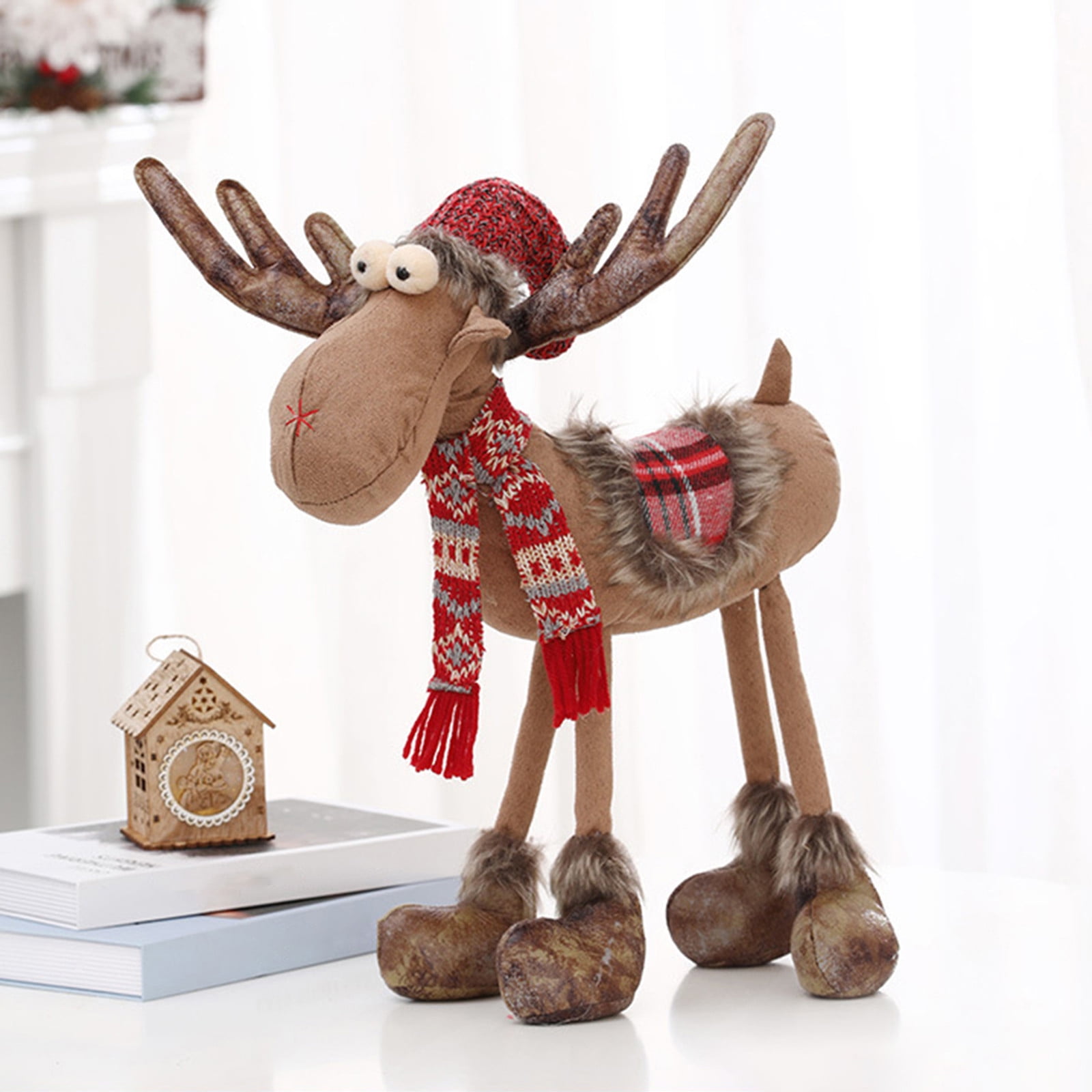 Fedpow Elk Plush Toy, Stuffed Animals, Plush Toys, Plushies, Cute Stuff ...