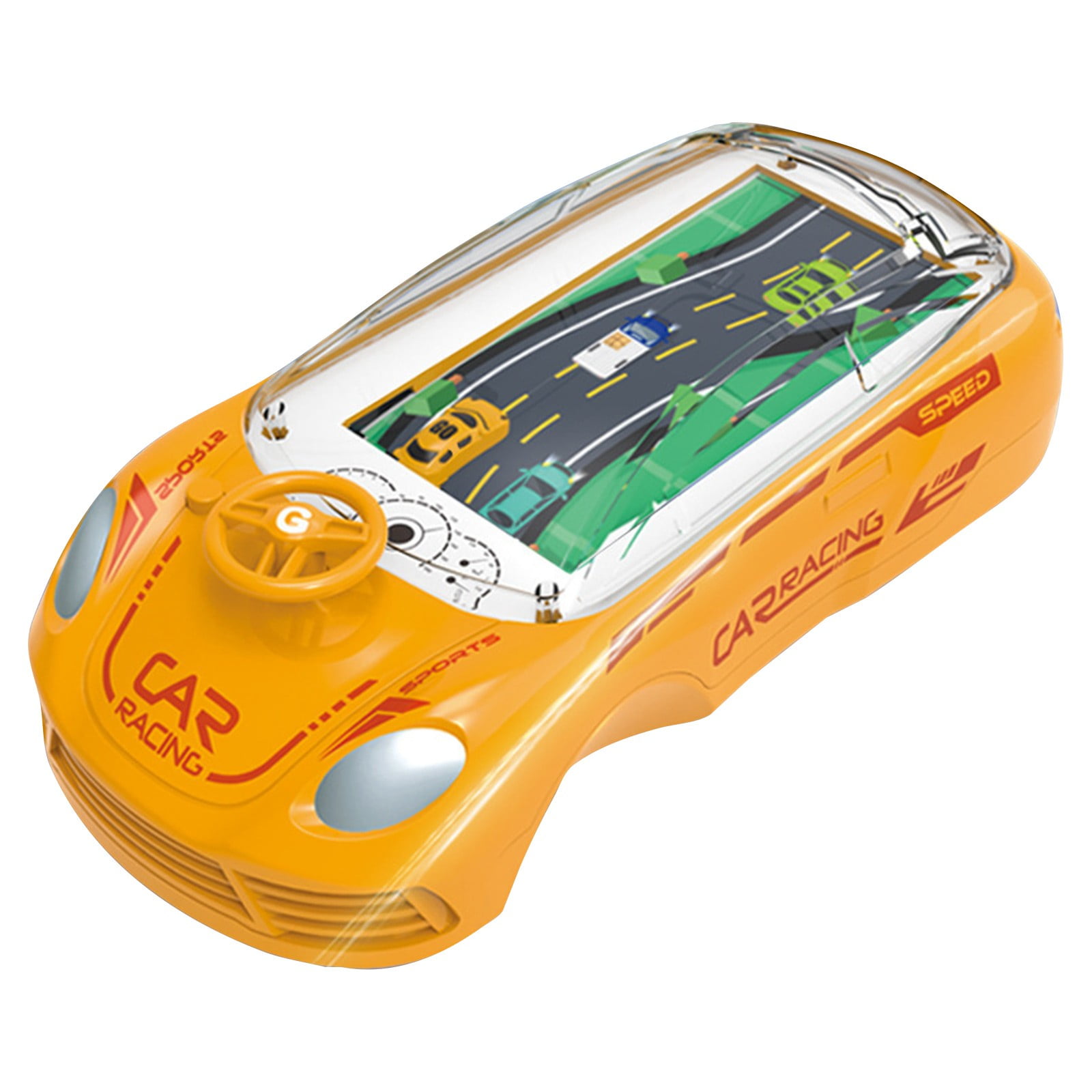 Fedpow Handheld Racing Car Game, Kids Handheld Game Machine Logic ...