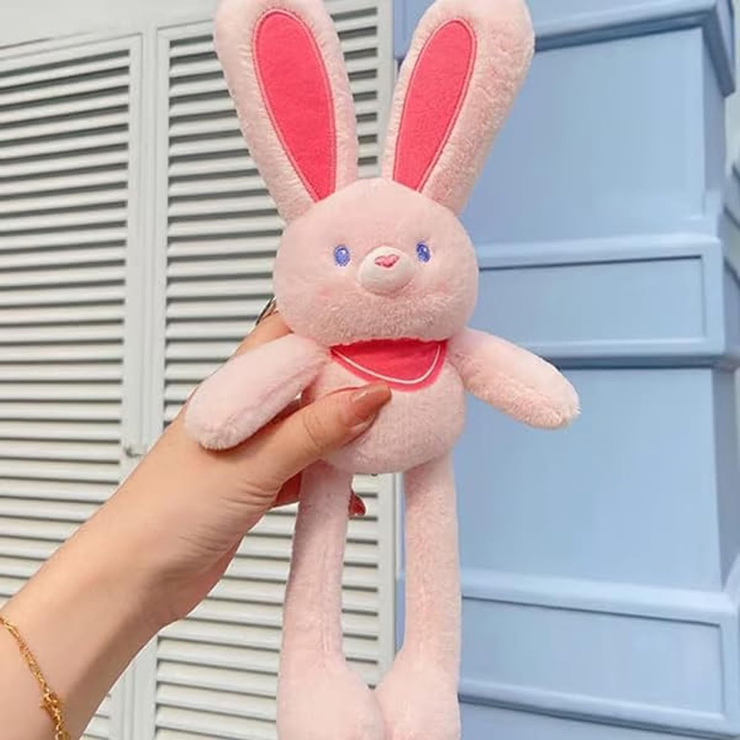 Fedpow Pull-Up Rabbit Plush Toy, Easter Bunny Pull-up Toys, Pull-Out ...