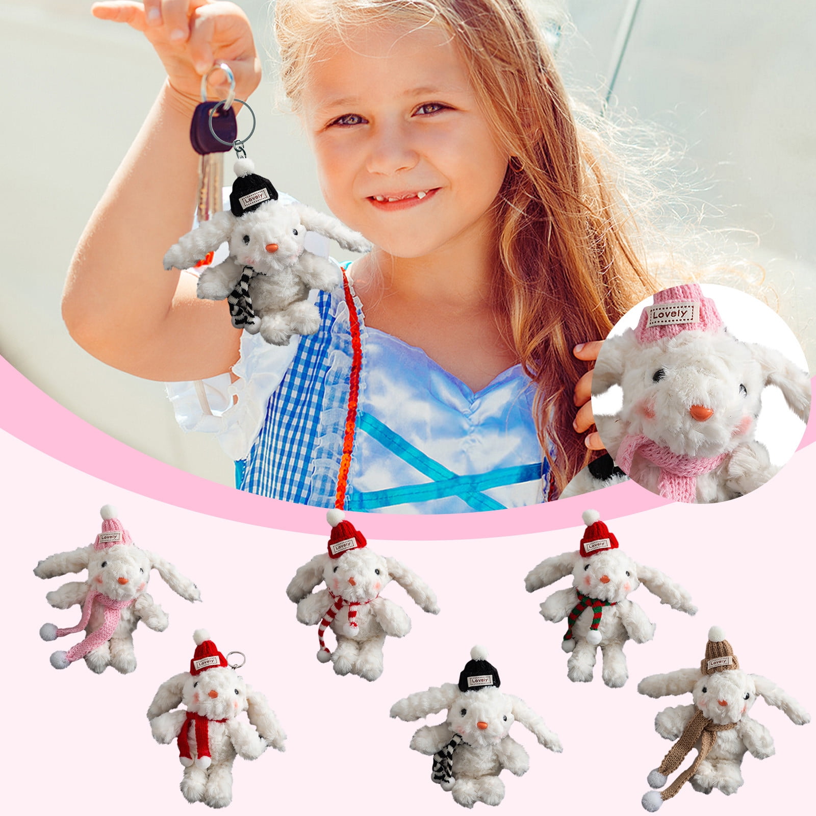 Fedpow Rabbit Doll, Stuffed Bunny, Best Gifts, Bunny Stuffed Animal ...