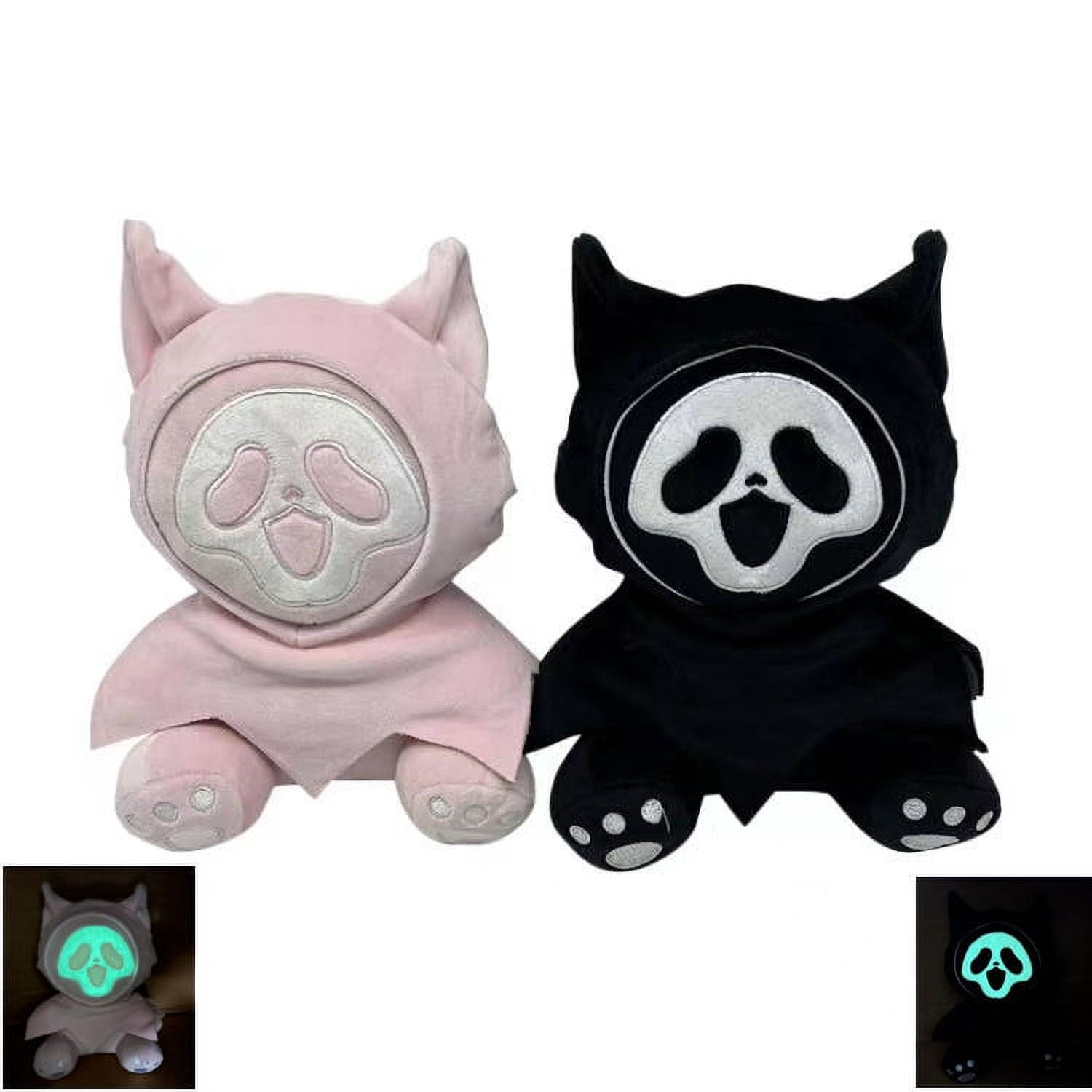 Fedpow Scream Plushie Scream Stuffed Toys Ghost Face 9 Inch Plush ...