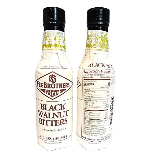 Fee Brothers Cocktial Bitters - Black Walnut - 4 oz, Pack of 2 ...