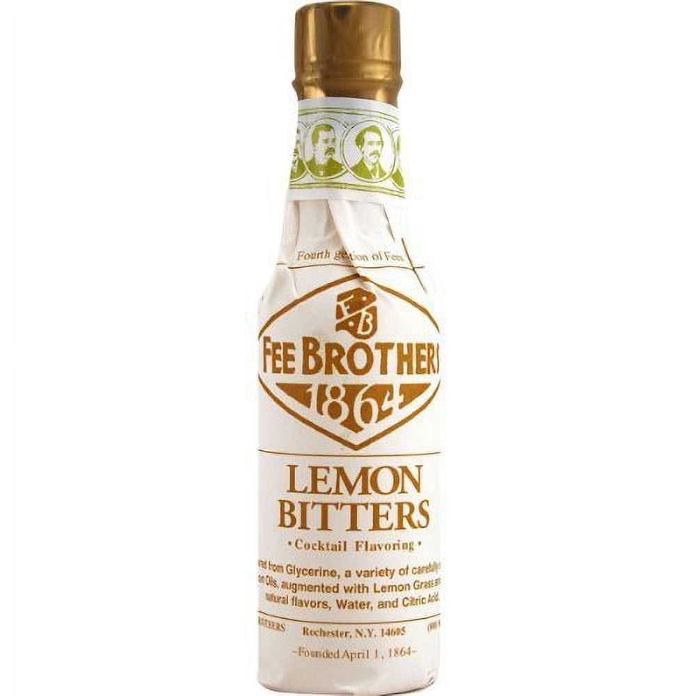 Fee Brothers Lemon Cocktail Bitters 2 Pack 5 fl oz - Walmart.com