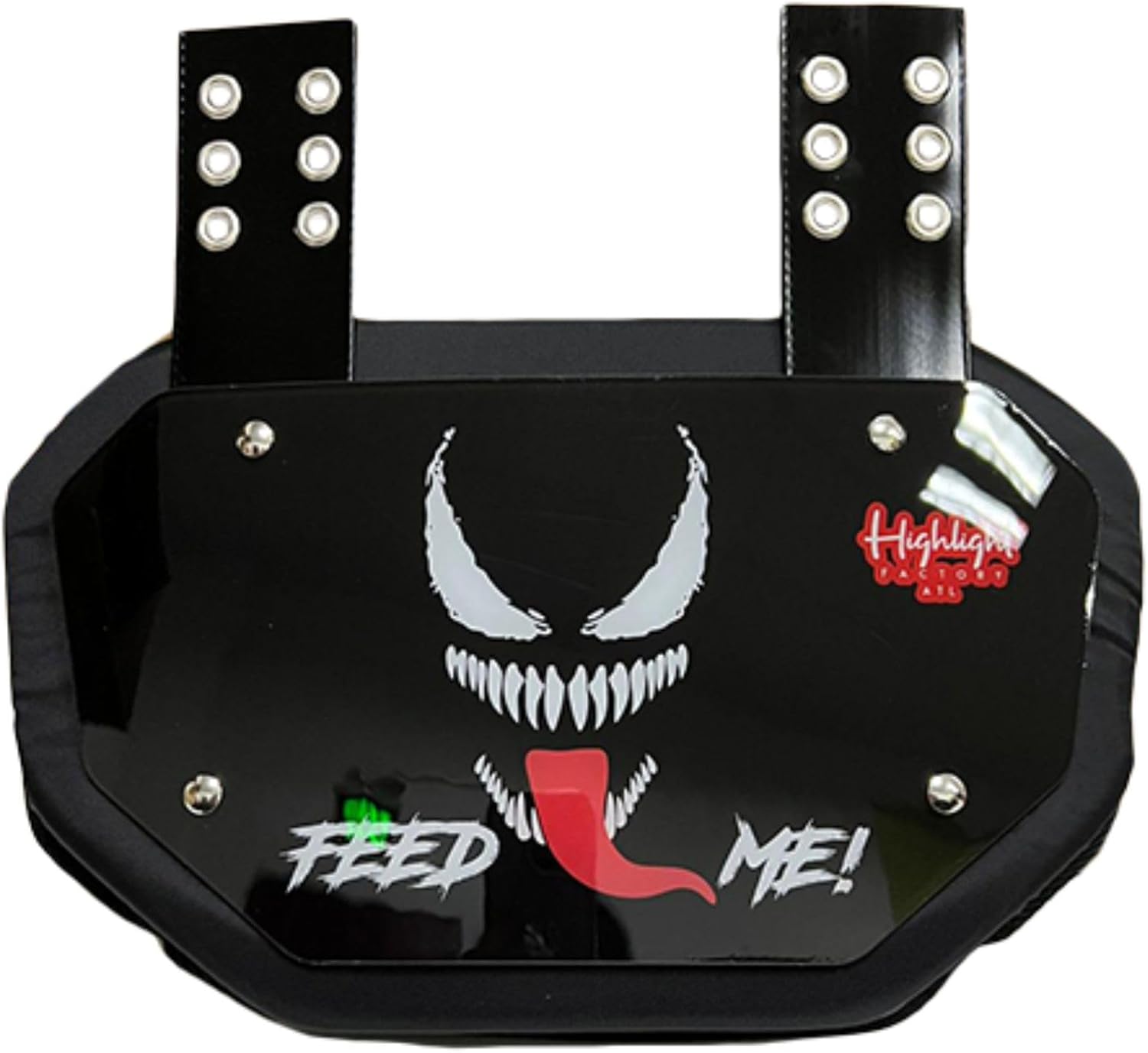 Feed Me Football Back Plate - Lower Back Protection for Shoulder Pads ...