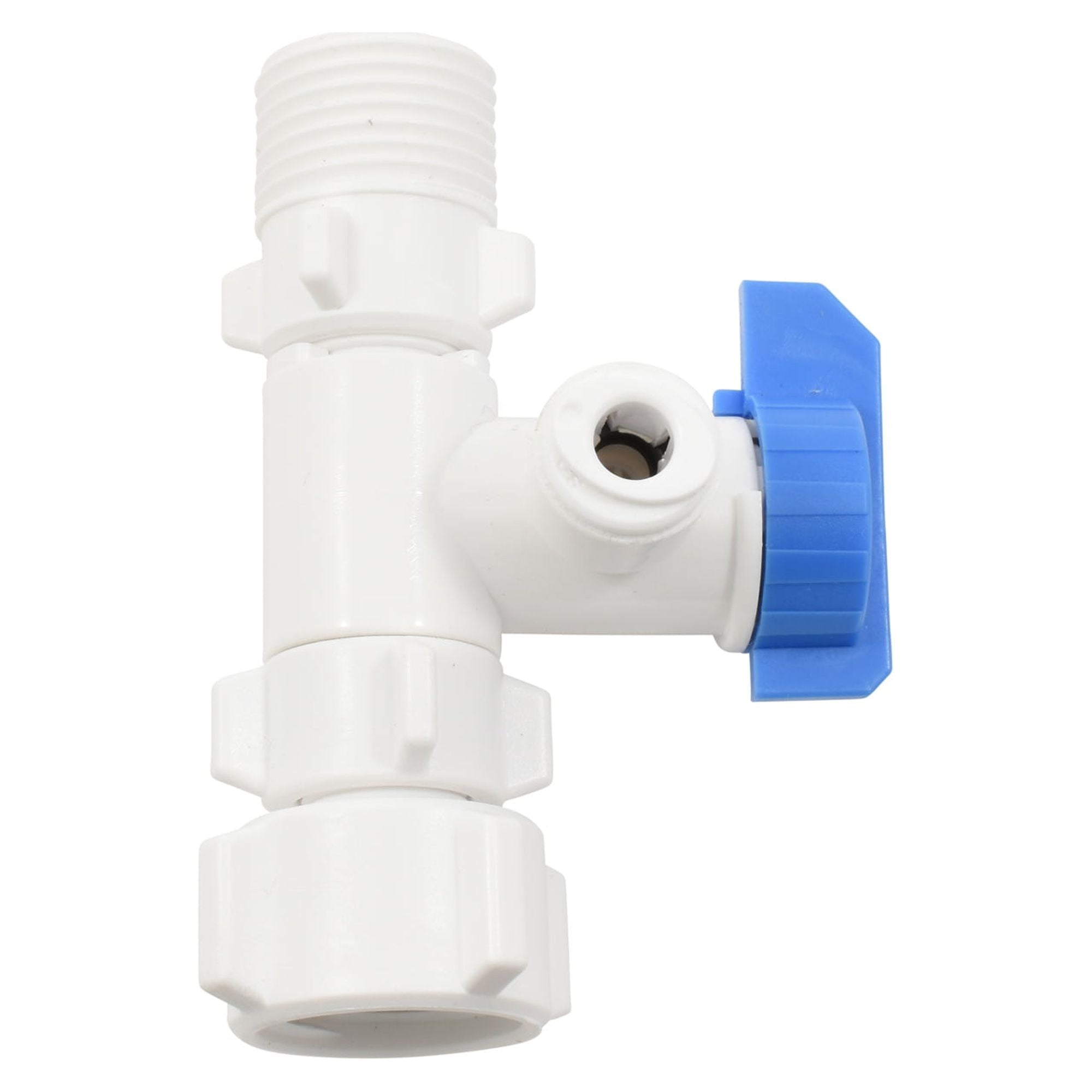 Feed Water Adapter - 1/2" NPT or 3/8" Compression, 1/4" Quick Connect ...