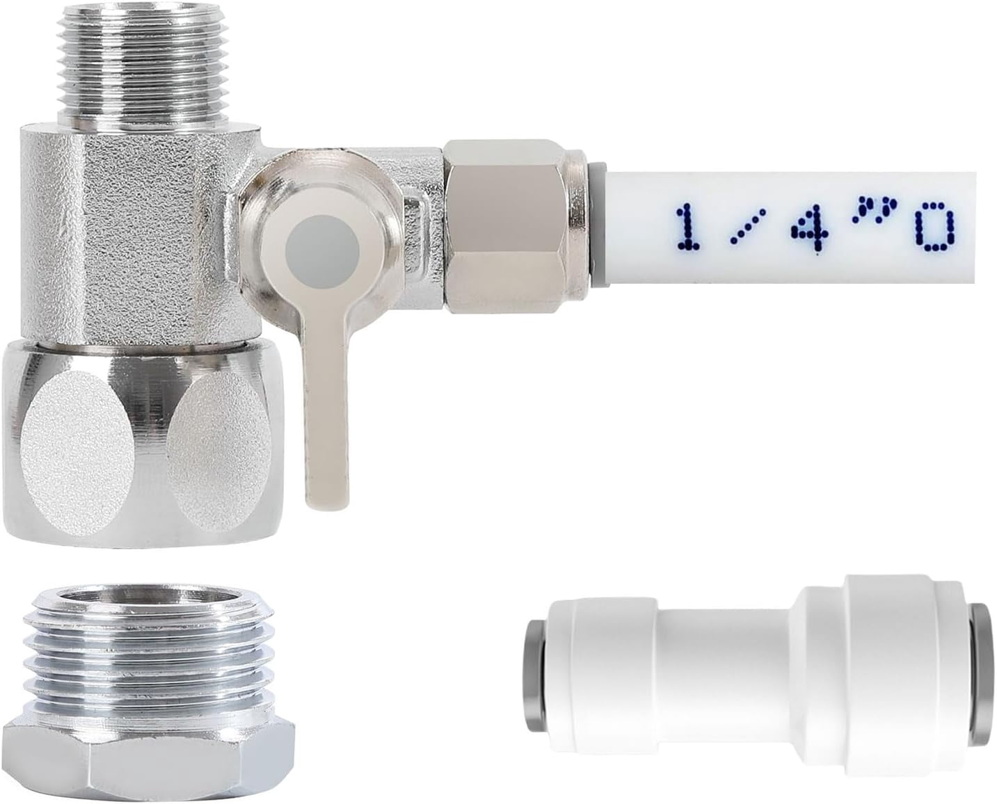Feed Water Adapter Line Splitter,Brass Supply Valve,Faucet Valves,Feed ...