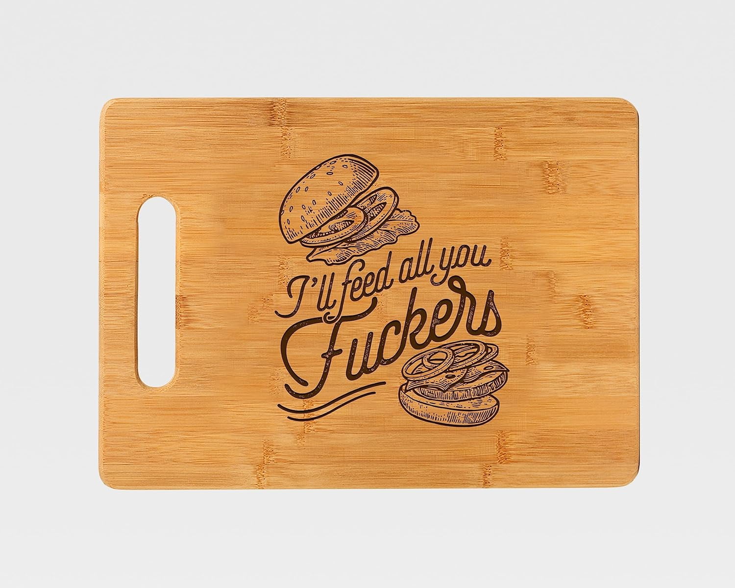 I'll Feed You - Funny Cutting Boad Custom Cutting Board, Bamboo Cutting ...