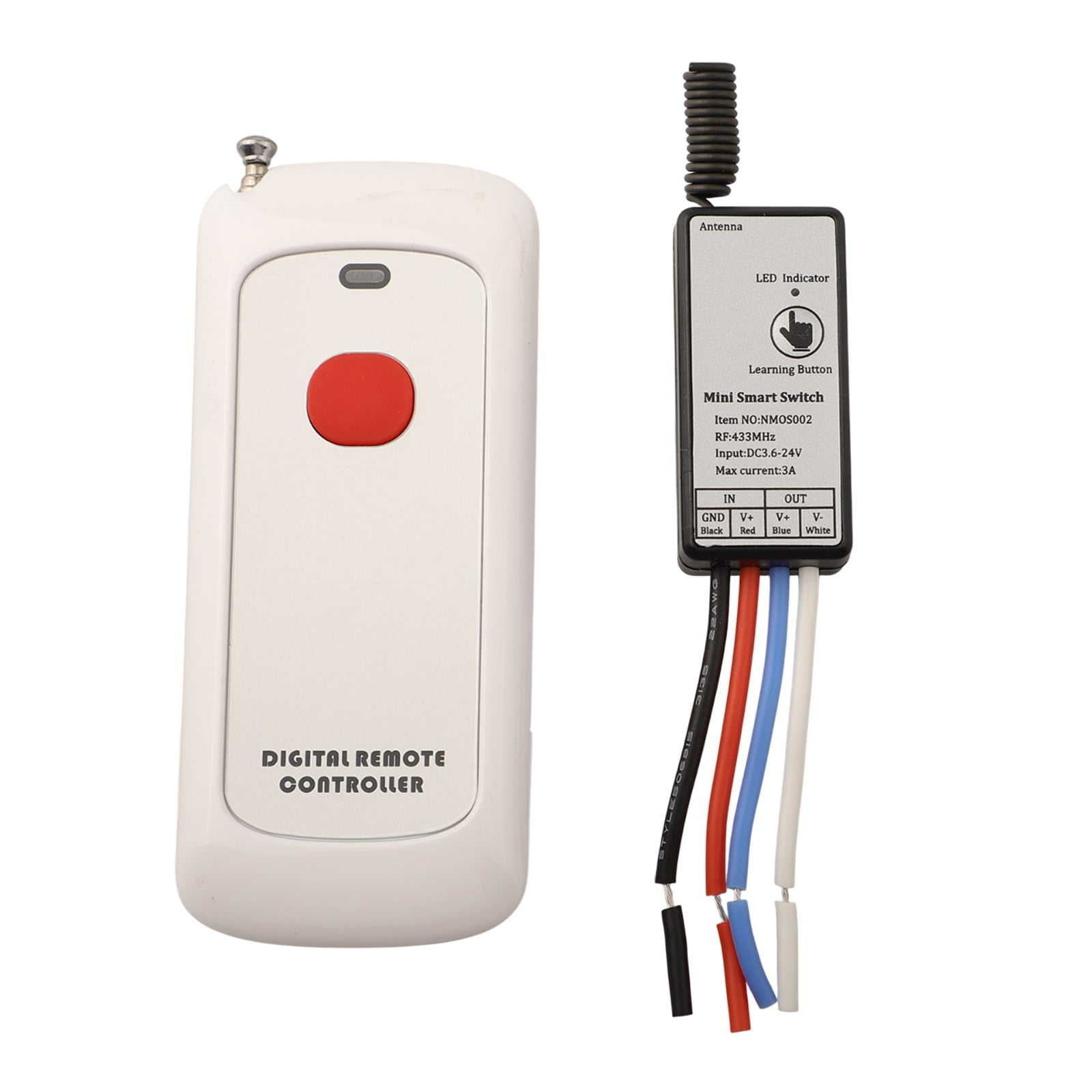 Feeder Activator Remote Control Up To 1000Ft Compatible With 6V Or 12V ...