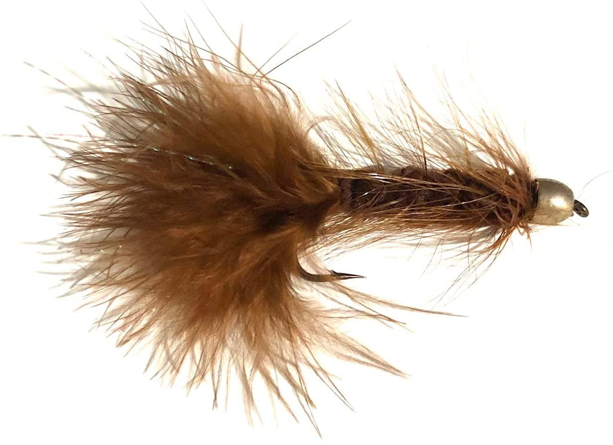 Feeder Creek Conehead Wooly Bugger Fly Fishing Wet Flies for Trout ...