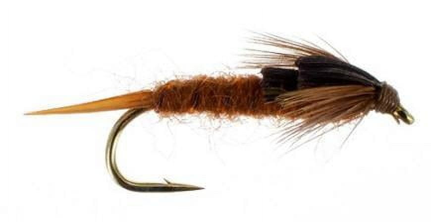 Feeder Creek Fly Fishing Flies - One Dozen Stonefly Nymphs - Black or ...